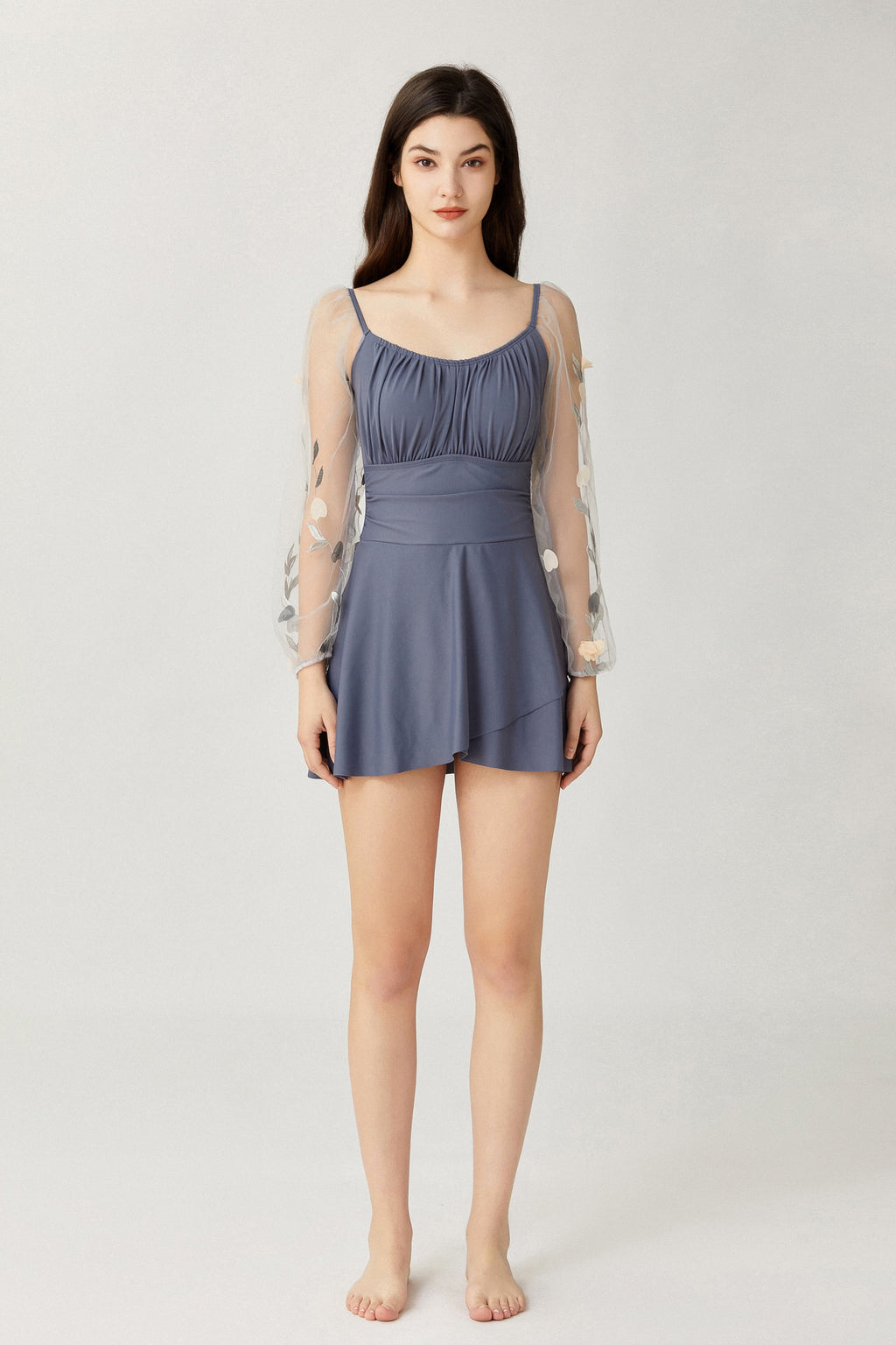 Sylphide | Romane Floral One-Piece Swimsuit – Fangyan